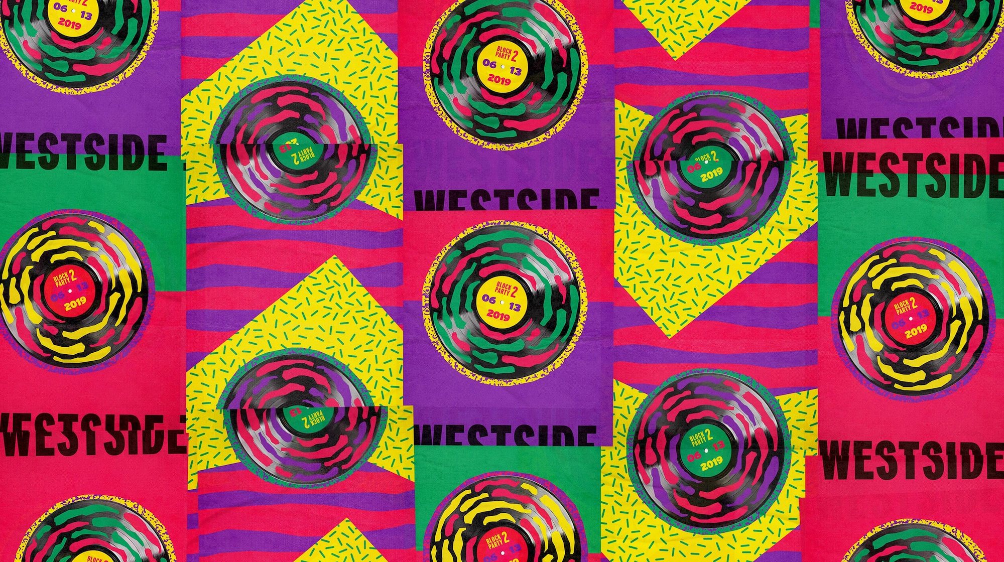 Event Branding & Environment Design for Westside Studio